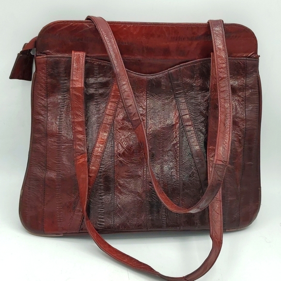 Bags | Vintage Eel Skin Purse | Poshmark
